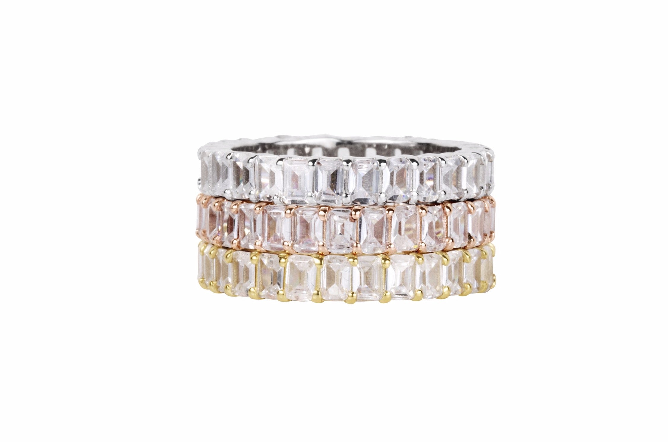 Emerald Cut – Everly Rings